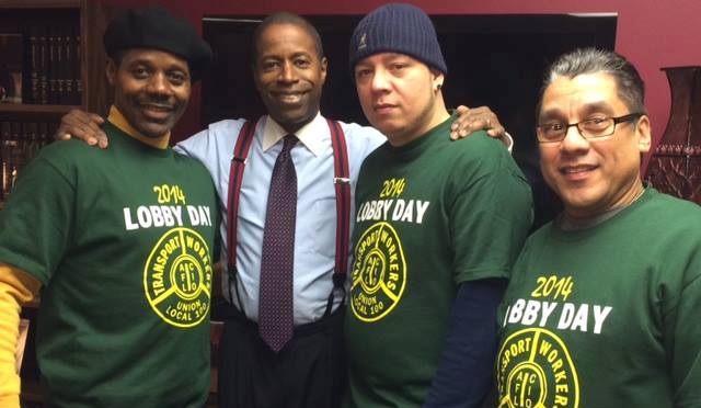 Senator Smith meets with members of the Transit Workers Union ...